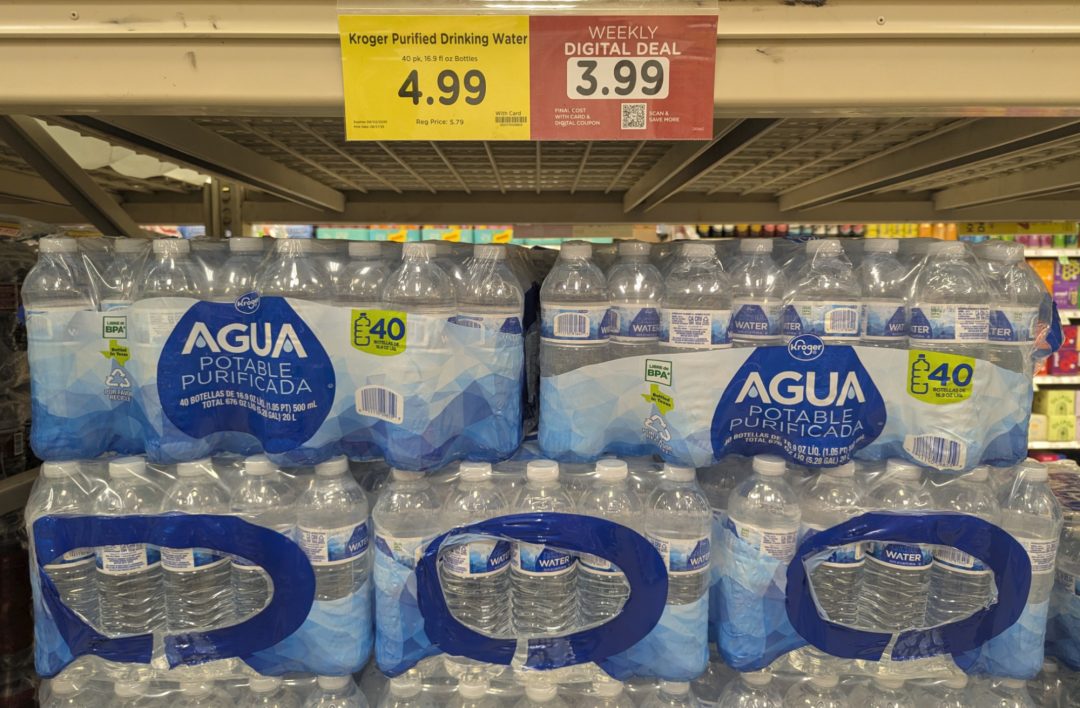 40-Packs Of Kroger Purified Drinking Water Just $3.99 - iHeartKroger