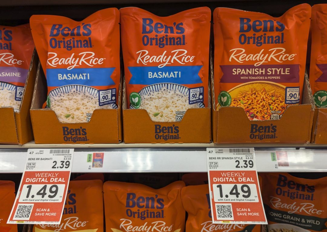Ben’s Original Ready Rice Just $1.49 At Kroger - iHeartKroger