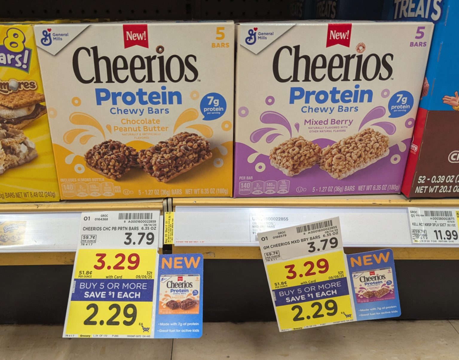 Cheerios Protein Chewy Bars As Low As $2.04 Per Box At Kroger ...