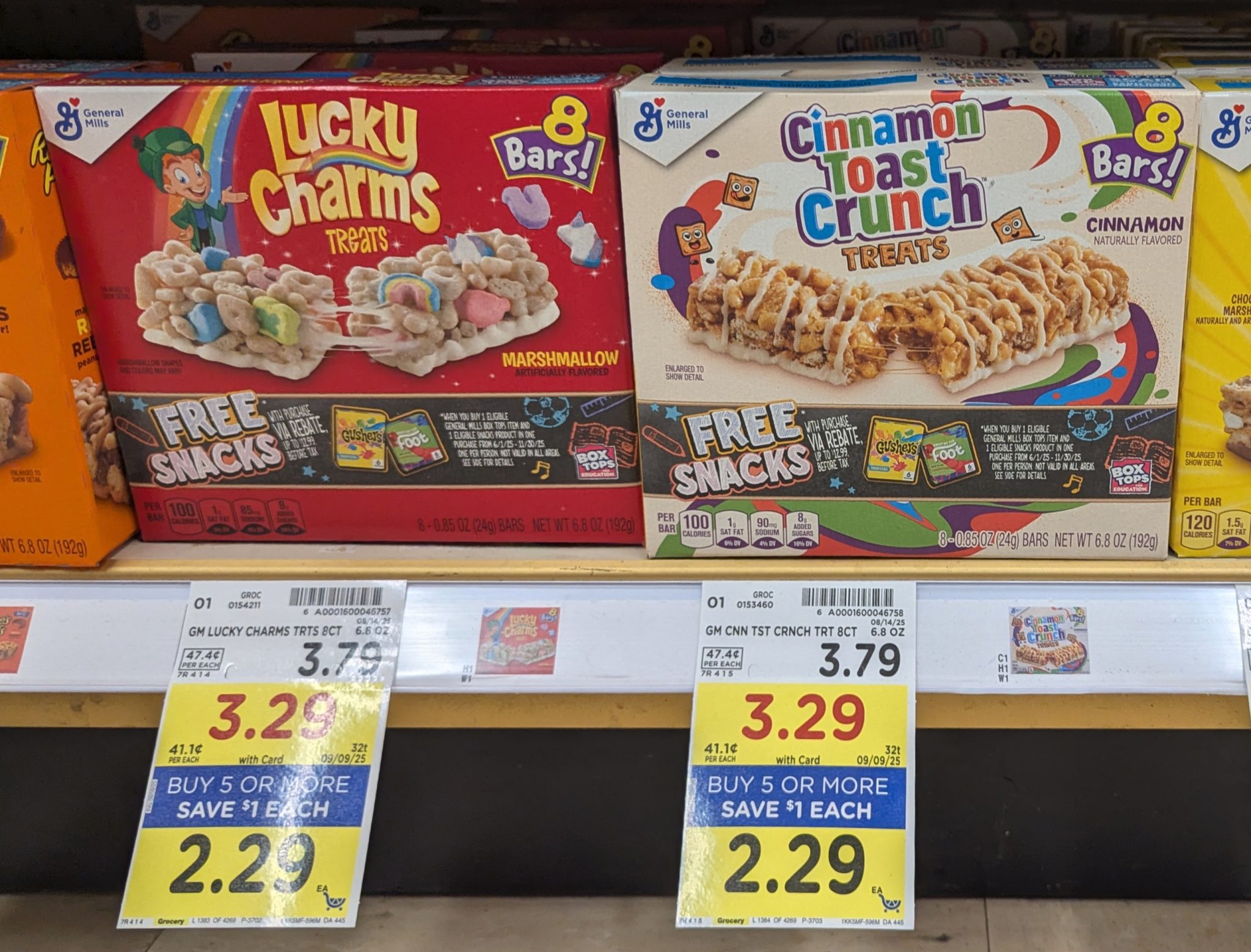 General Mills Treat Bars As Low As $2.04 Per Box At Kroger - iHeartKroger