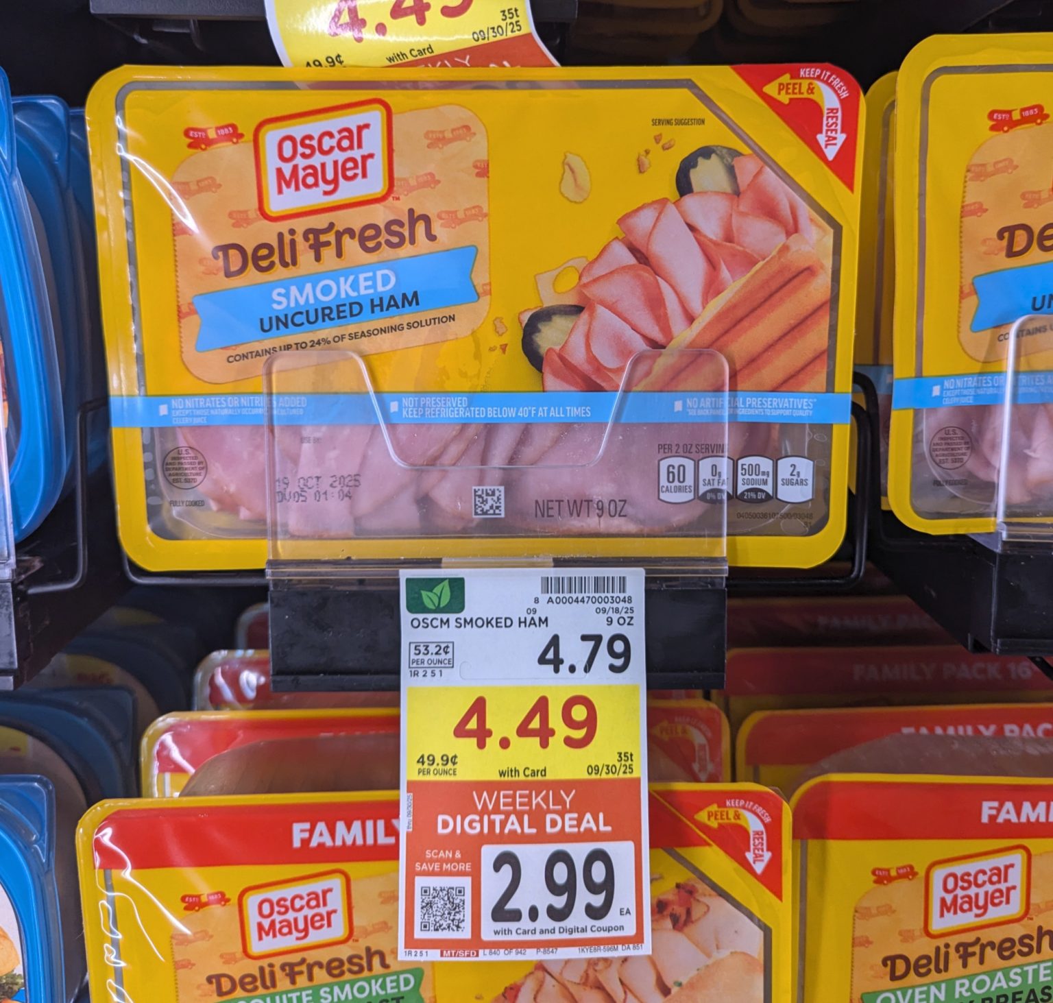 Oscar Mayer Deli Fresh Lunch Meat As Low As $2.99 At Kroger - iHeartKroger