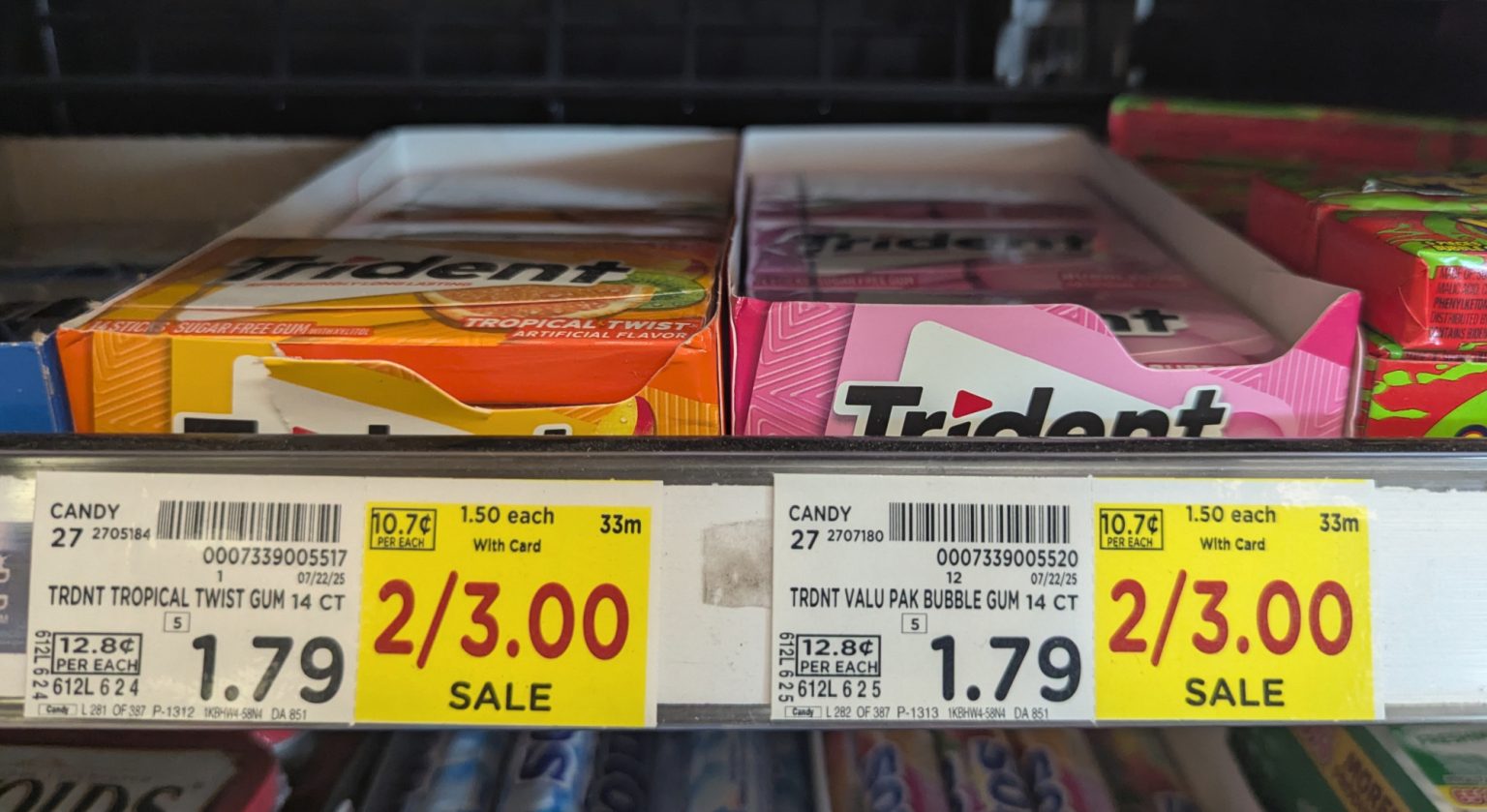 Trident Gum Just $1.30 At Kroger (Regular Price $1.79) - iHeartKroger