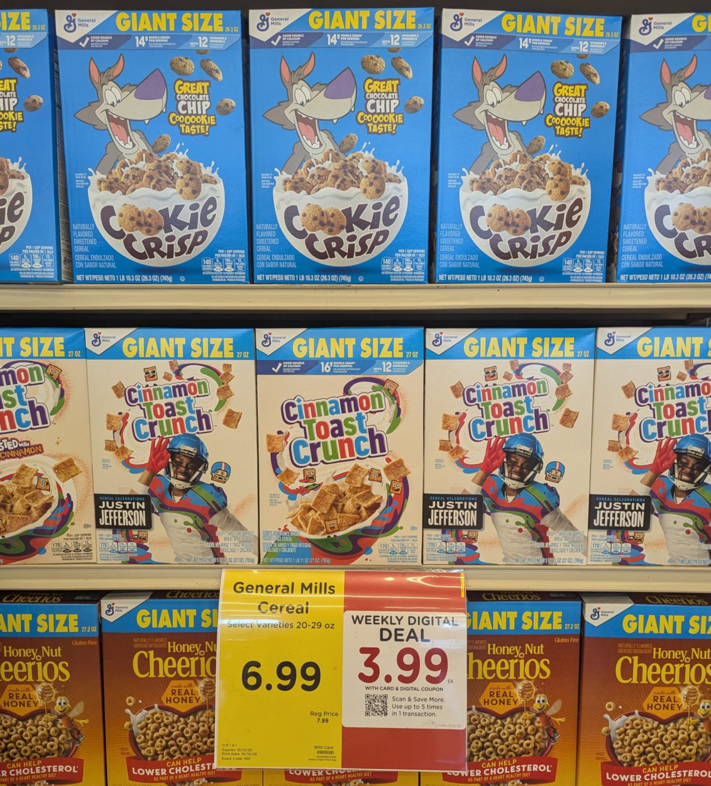 Giant Size Boxes Of General Mills Cereal As Low As $3.99 At Kroger ...