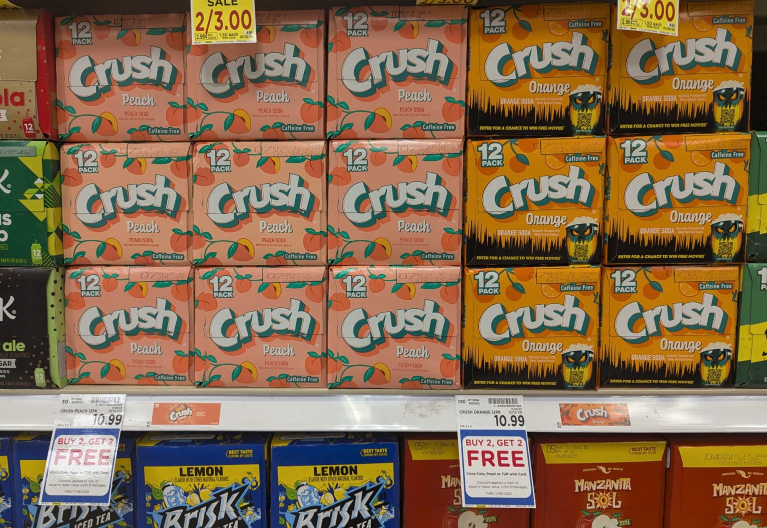 Crush Soda 12-Packs As Low As $5 At Kroger (Regular Price $10.99 ...