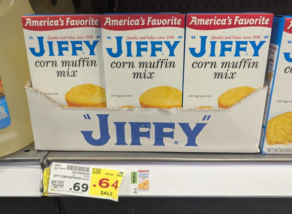 Get A Box Of Jiffy Corn Muffin Mix For FREE At Kroger - iHeartKroger