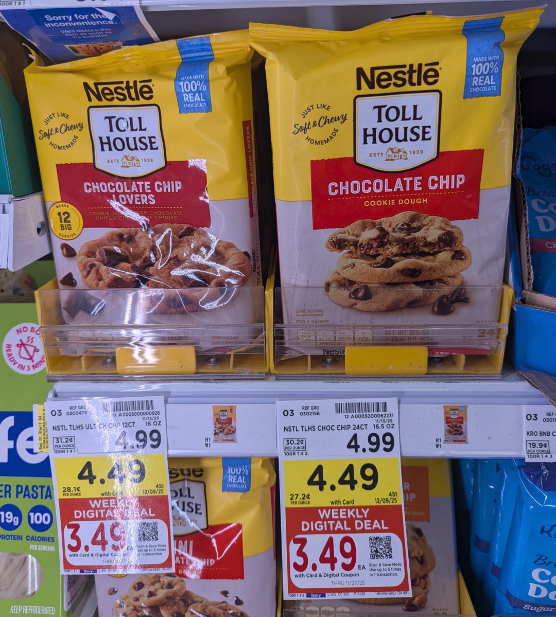 Get Nestle Toll House Cookie Dough For $3.49 At Kroger - iHeartKroger