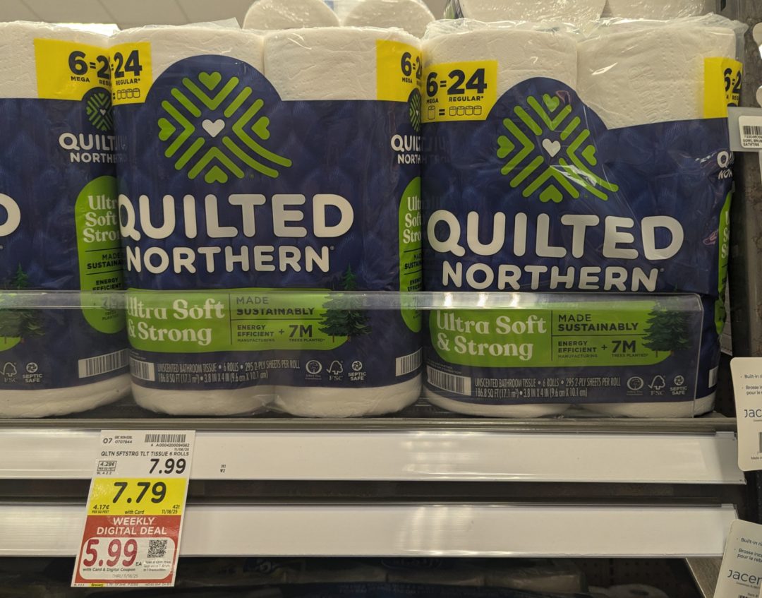 Quilted Northern Toilet Paper Just $5.99 At Kroger - iHeartKroger