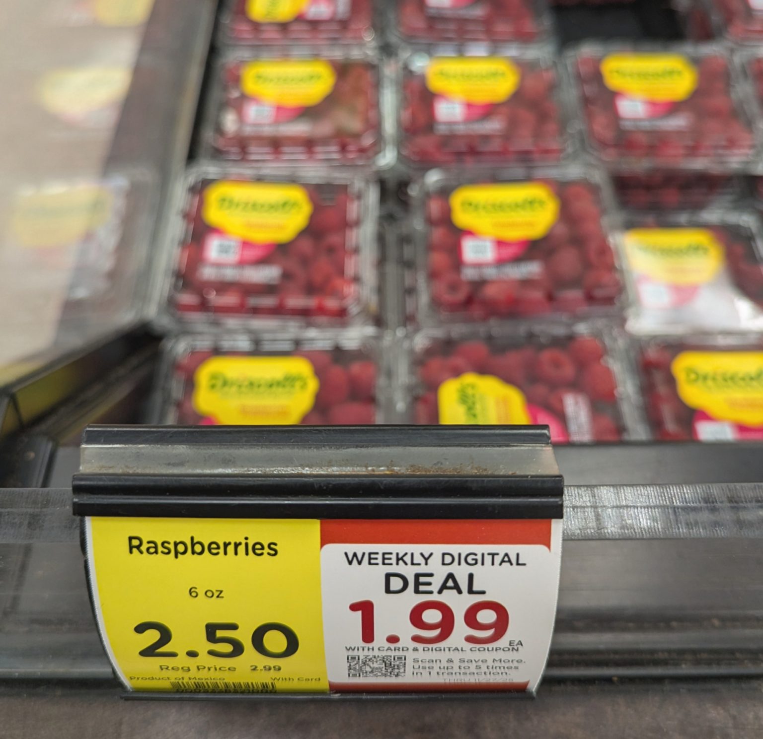 Raspberries Are Just $1.99 At Kroger - iHeartKroger