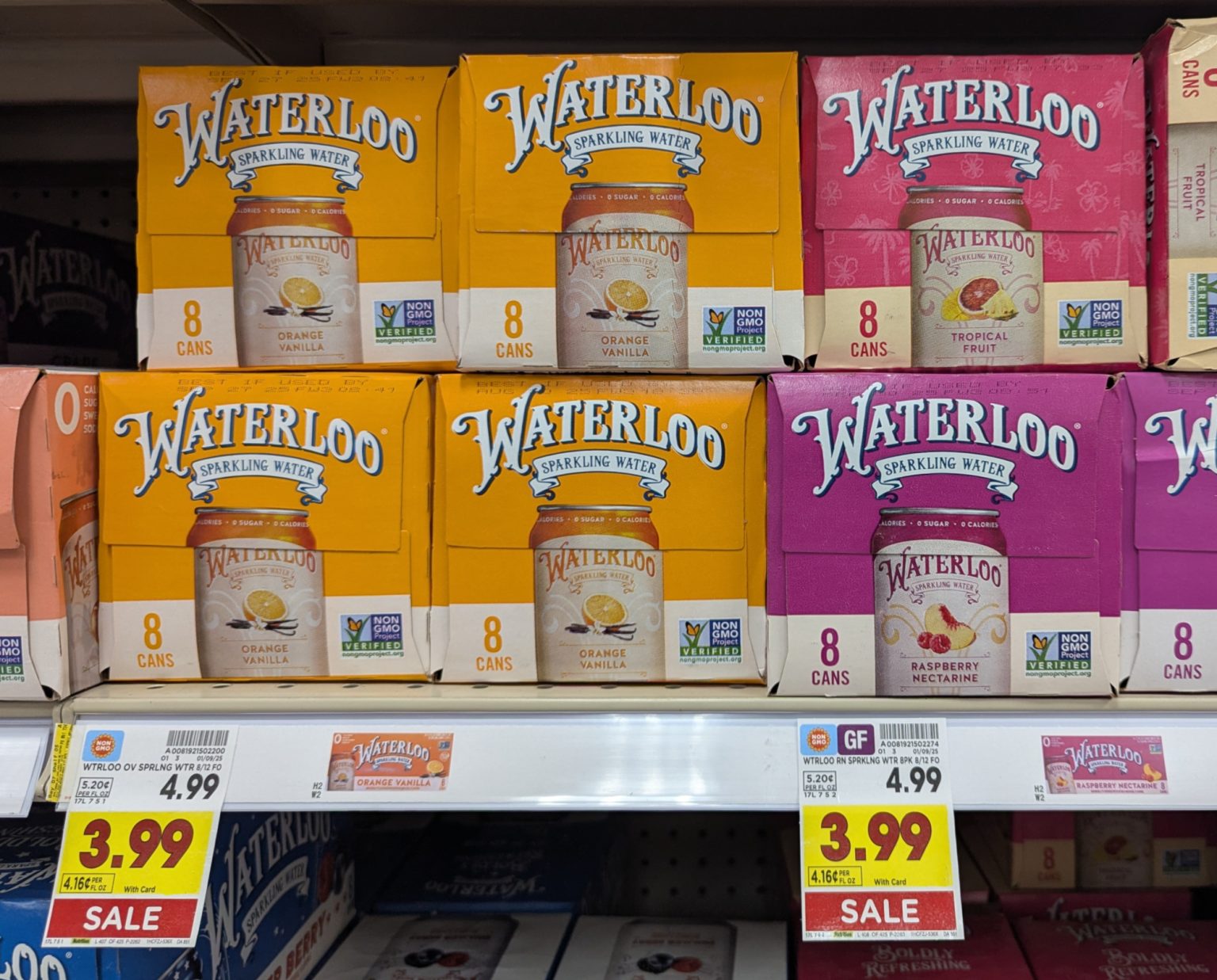 Waterloo Sparkling Water 8-Packs Just $3.49 At Kroger - iHeartKroger