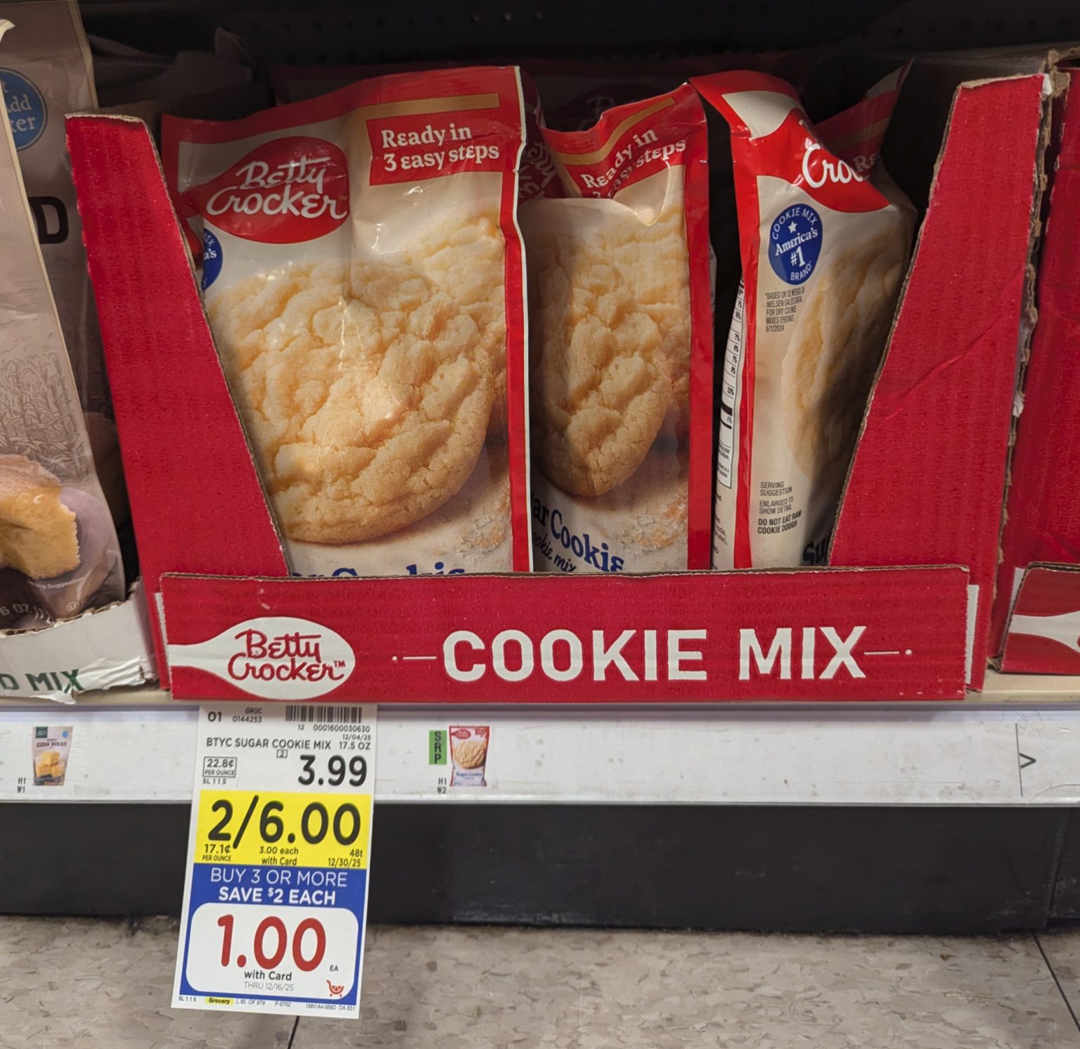 Get Betty Crocker Cookie Mix As Low As 50¢ At Kroger - iHeartKroger