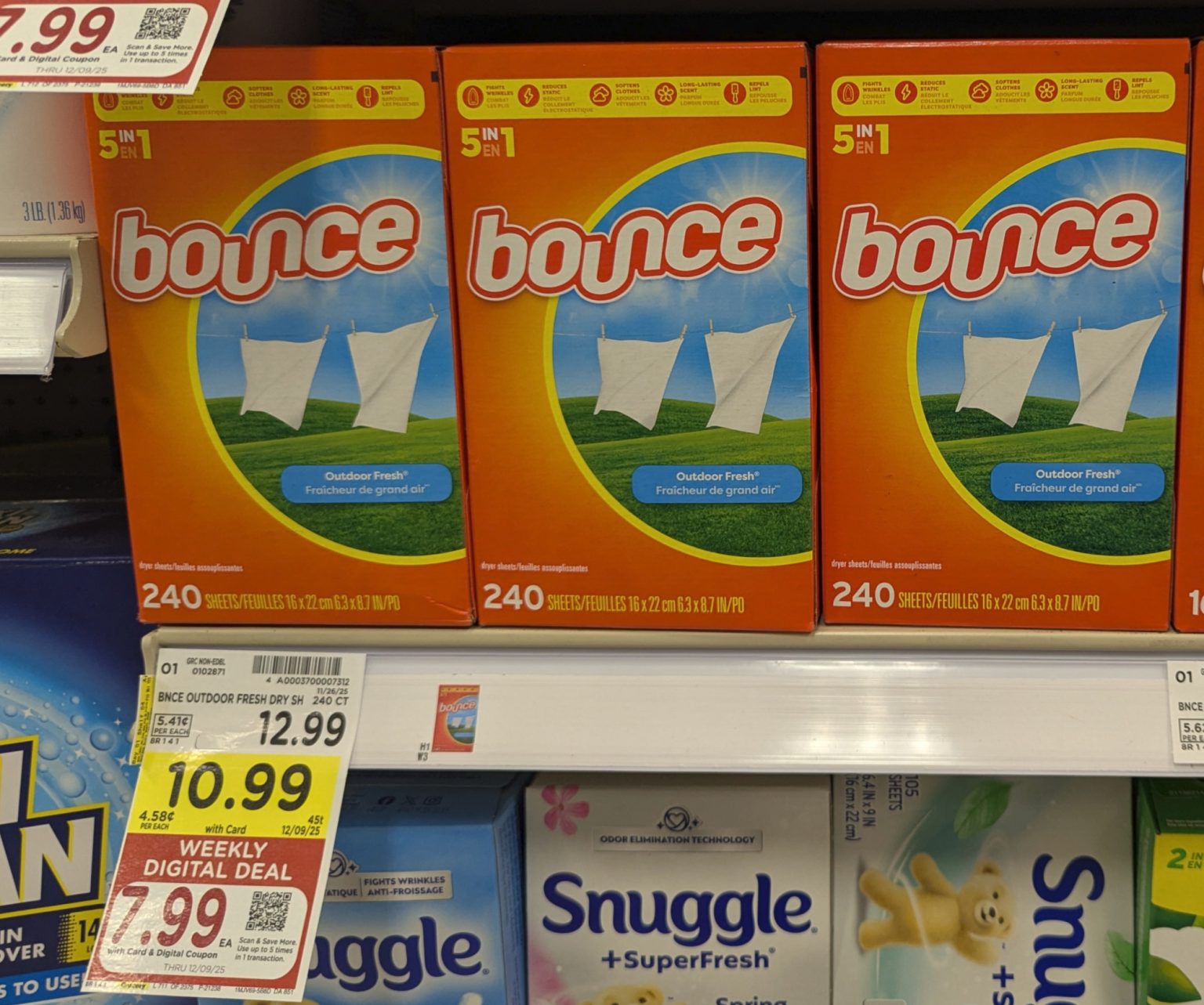 Bounce Dryer Sheets As Low As $7.99 At Kroger (Regular Price $12.99 ...