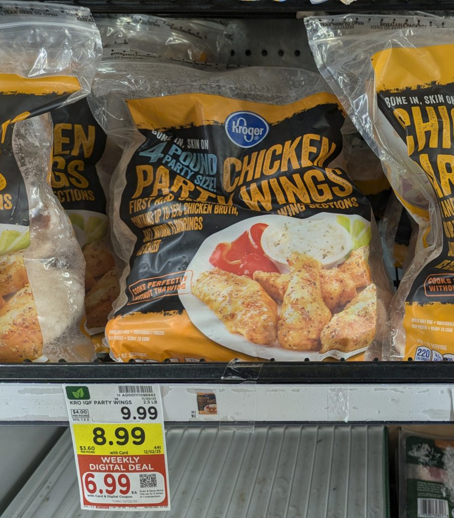 Kroger Chicken Party Wings Just $6.99 Per Bag - iHeartKroger