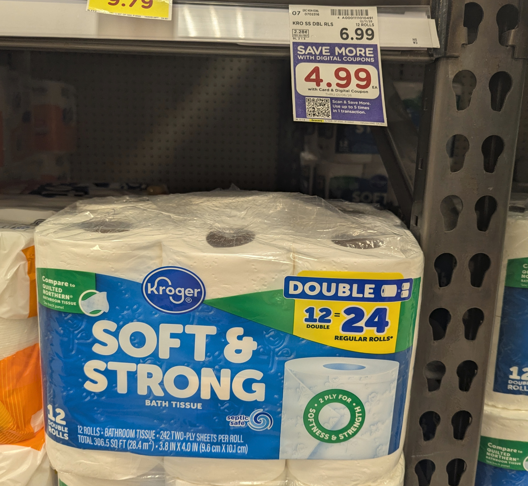 Kroger Soft And Strong Bath Tissue Is Just $4.99 - iHeartKroger