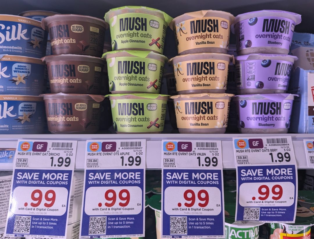 Get Mush Overnight Oats For Just 99¢ At Kroger - iHeartKroger