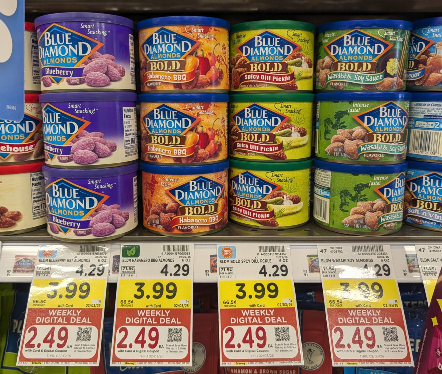 Blue Diamond Almonds Just $2.49 At Kroger - iHeartKroger