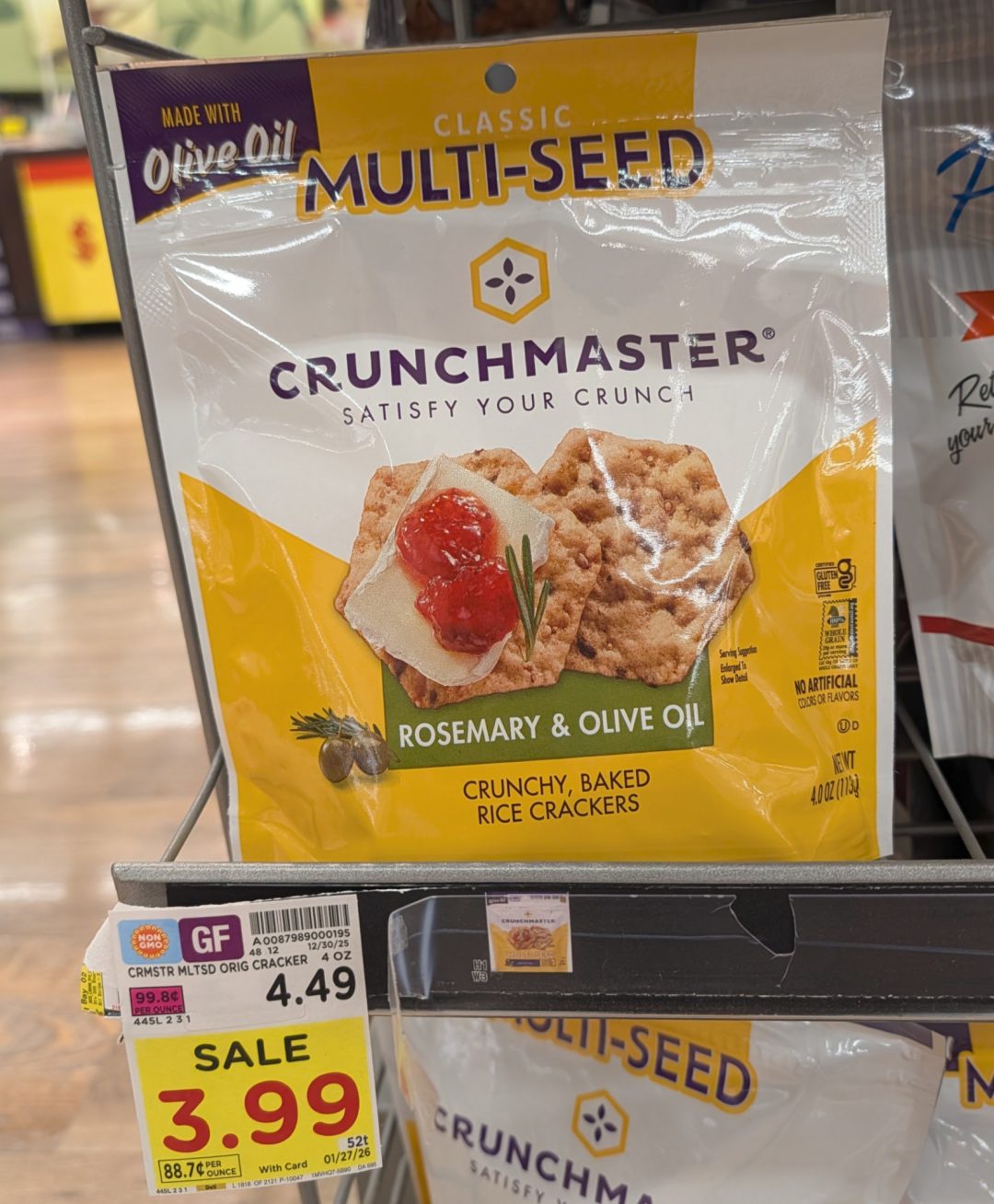 Crunchmaster Crackers Just $2.99 At Kroger - iHeartKroger