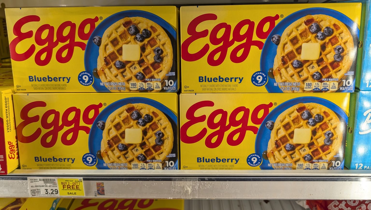 Get Boxes Of Kellogg’s Eggo Waffles As Low As $1.69 At Kroger ...