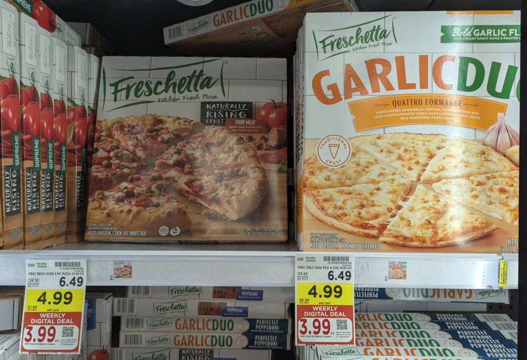 Freschetta Pizza Just $3.99 At Kroger - iHeartKroger