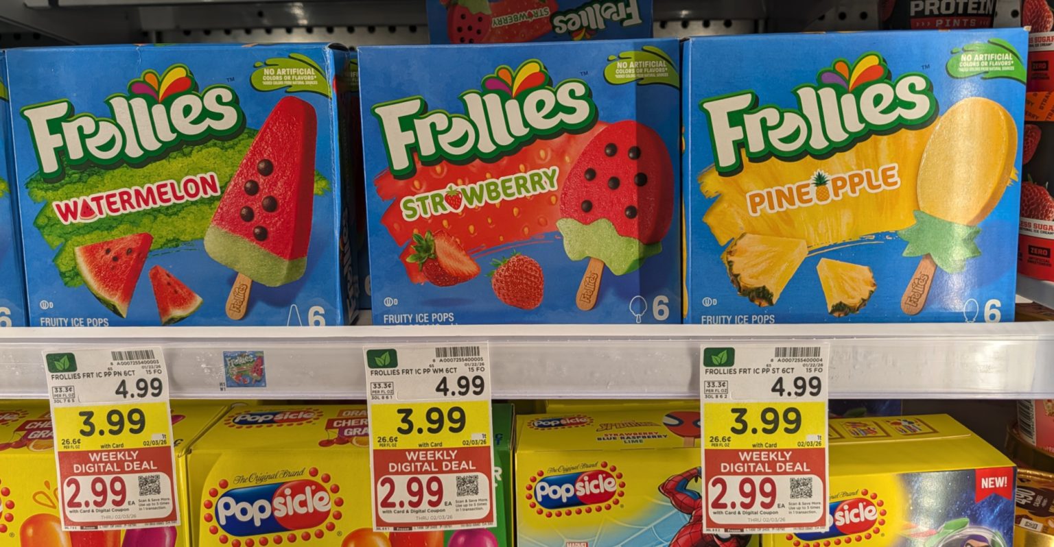 Get Frollies Ice Pops For $2.99 At Kroger (Regular Price $4.99 ...