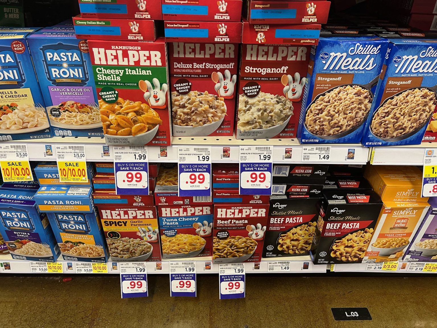 Hamburger Helper As Low As 49¢ Per Box At Kroger - iHeartKroger