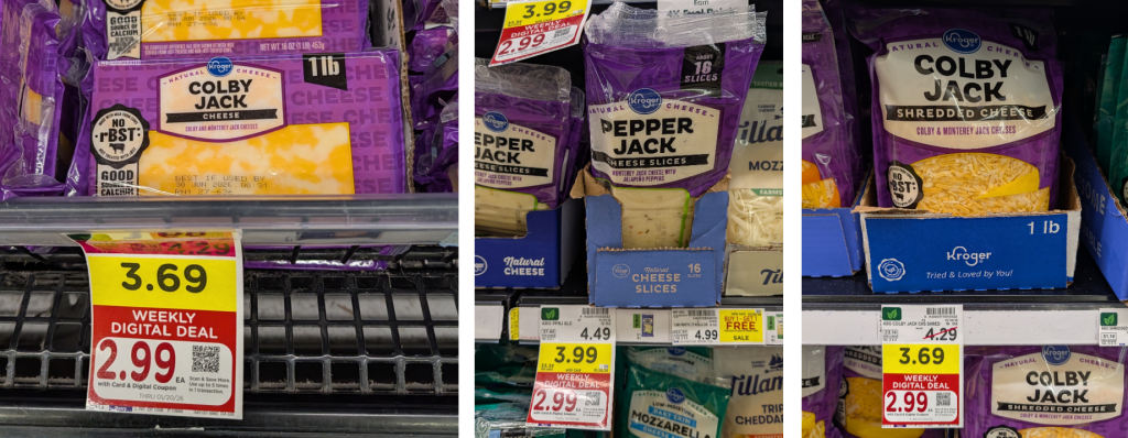 Kroger Cheese Just $2.99 Per Package - iHeartKroger