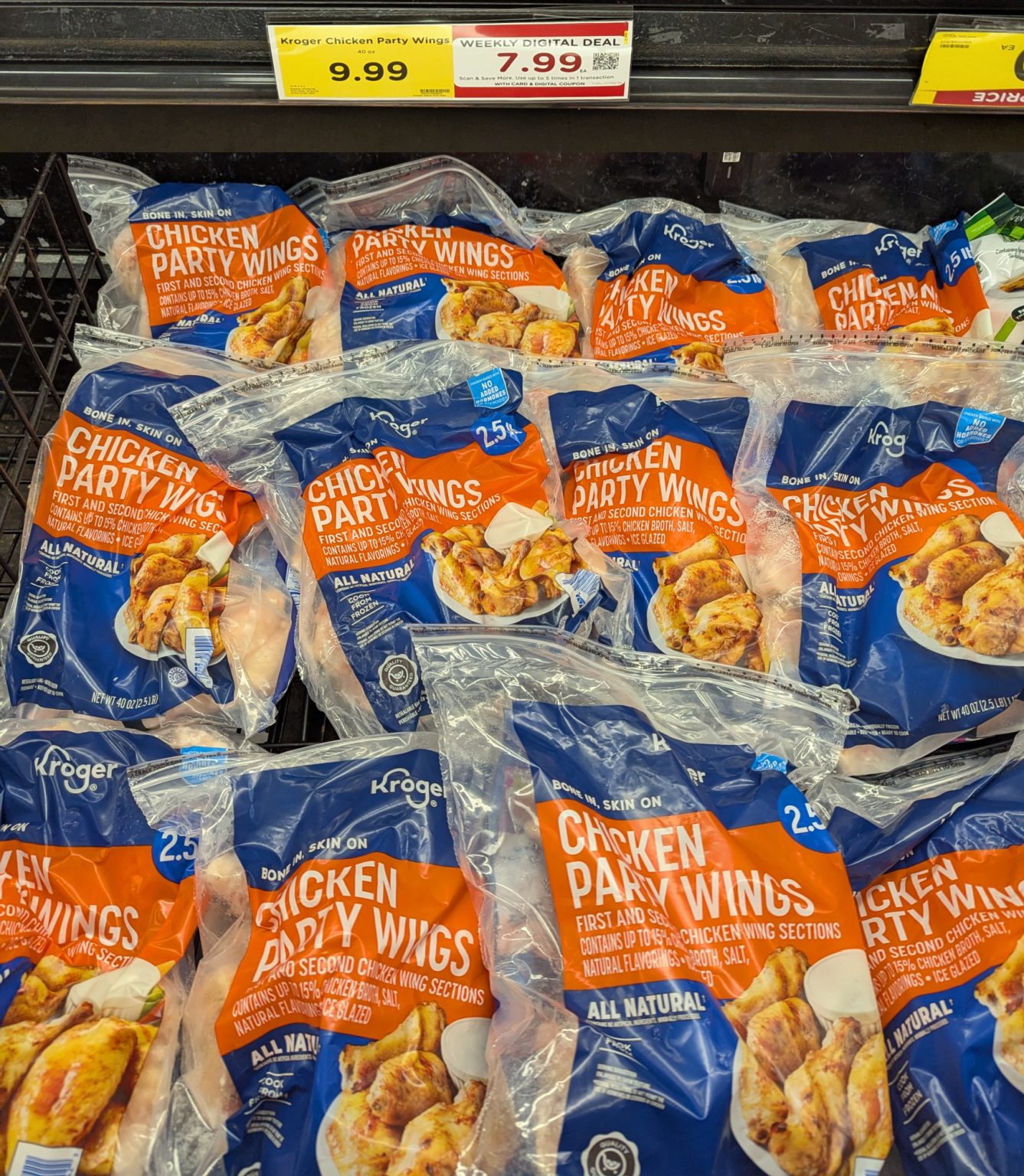 Kroger Chicken Party Wings Just $7.99 Per Bag - iHeartKroger