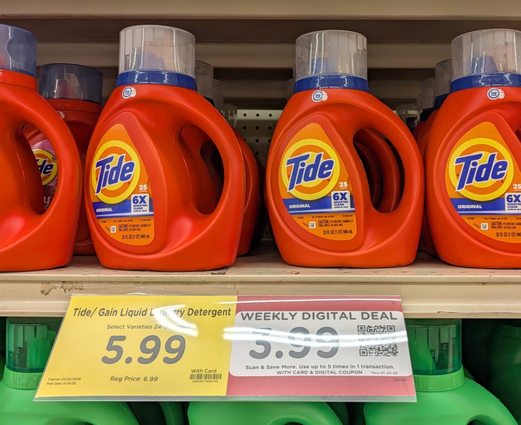 Get Tide Liquid Laundry Detergent For Just $3.99 At Kroger (Regular ...