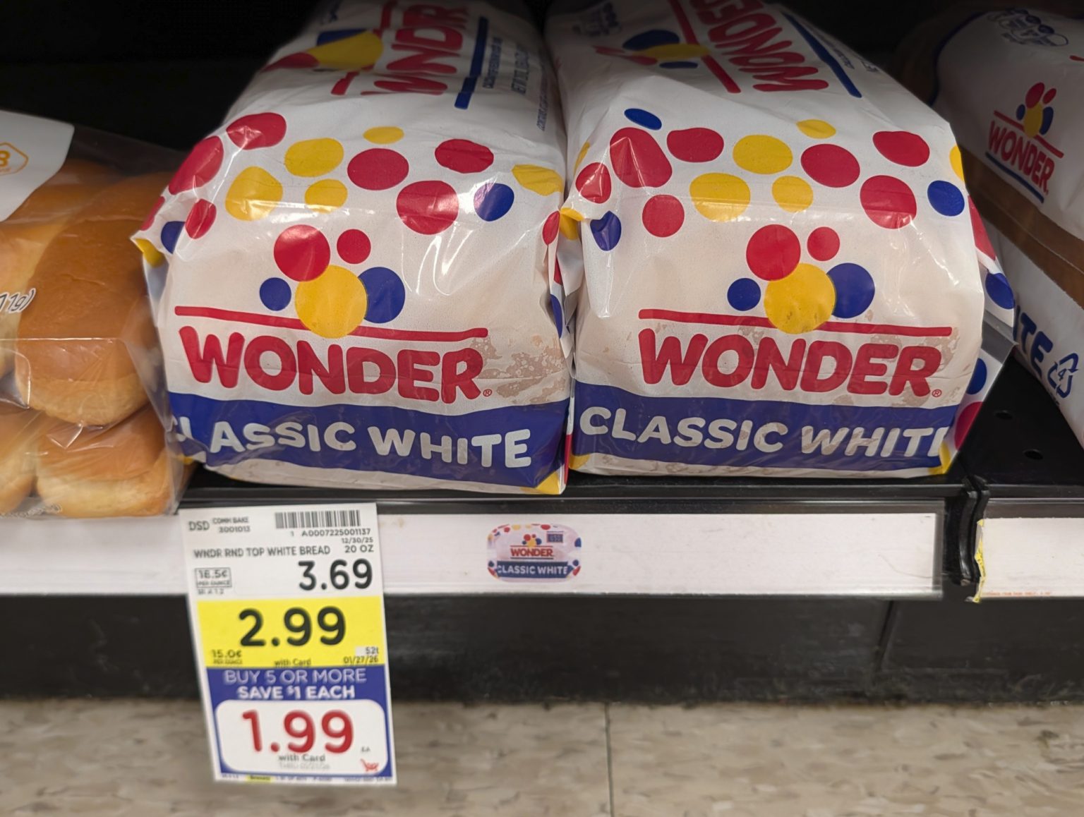 Wonder Bread As Low As $1.89 At Kroger - iHeartKroger