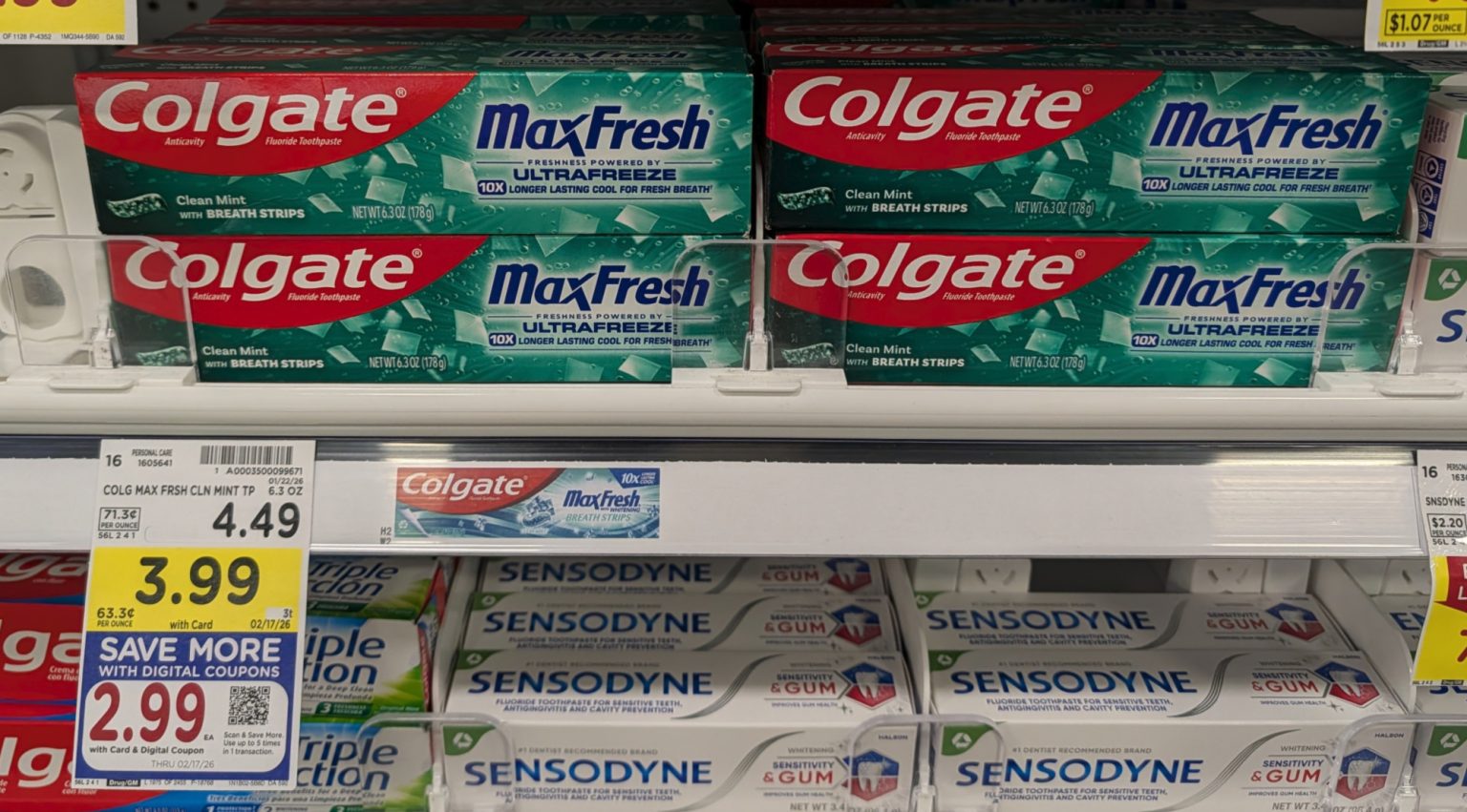 Colgate MaxFresh Toothpaste As Low As $1.99 At Kroger - iHeartKroger