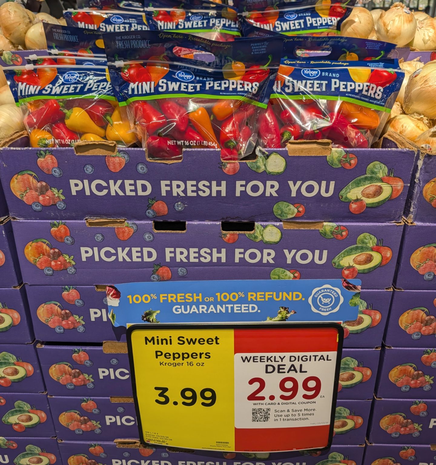 Kroger Mini Sweet Peppers Just $2.99 At Kroger - iHeartKroger
