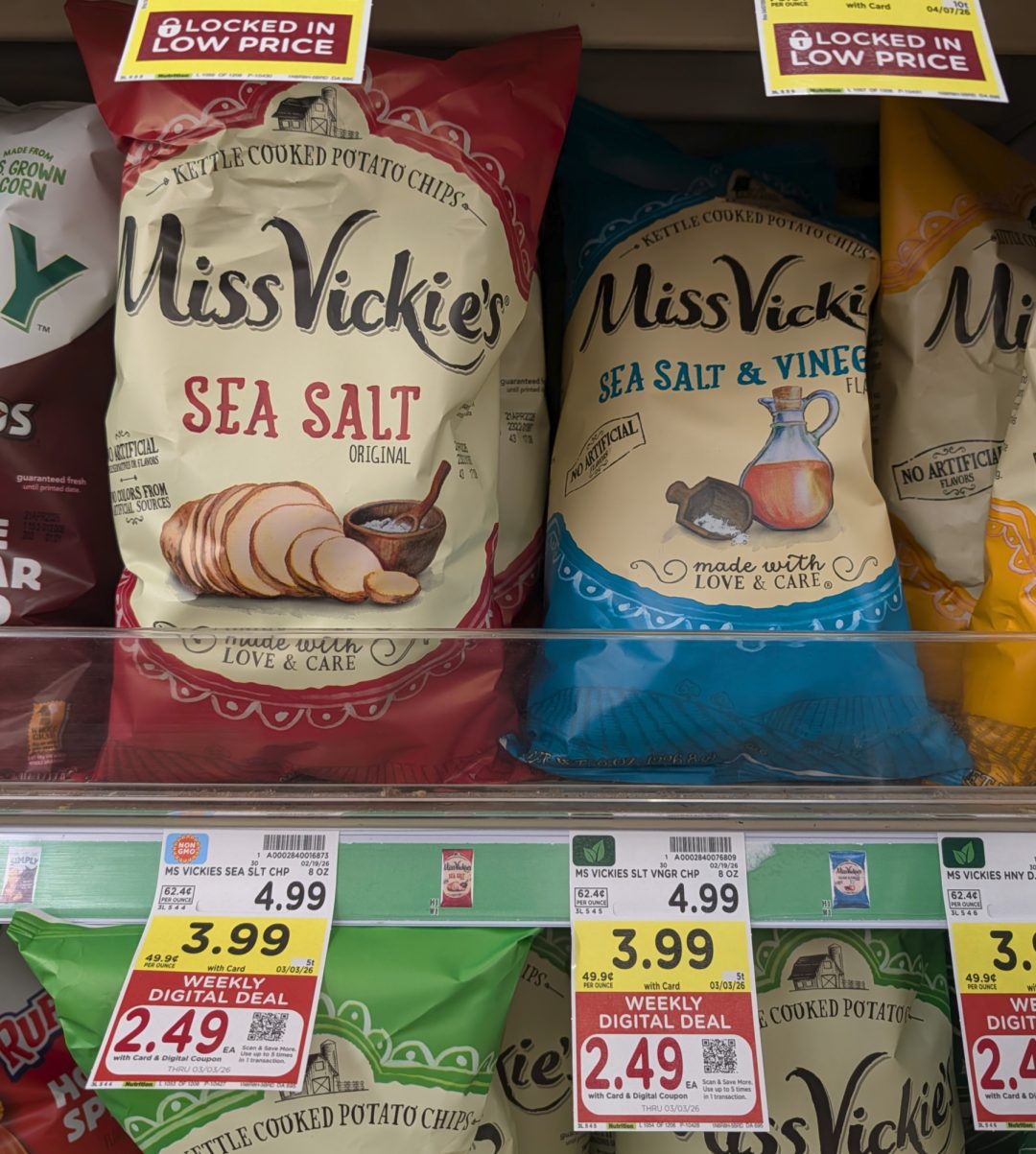 Miss Vickie’s Kettle Cooked Potato Chips Just $1.74 At Kroger (Regular ...