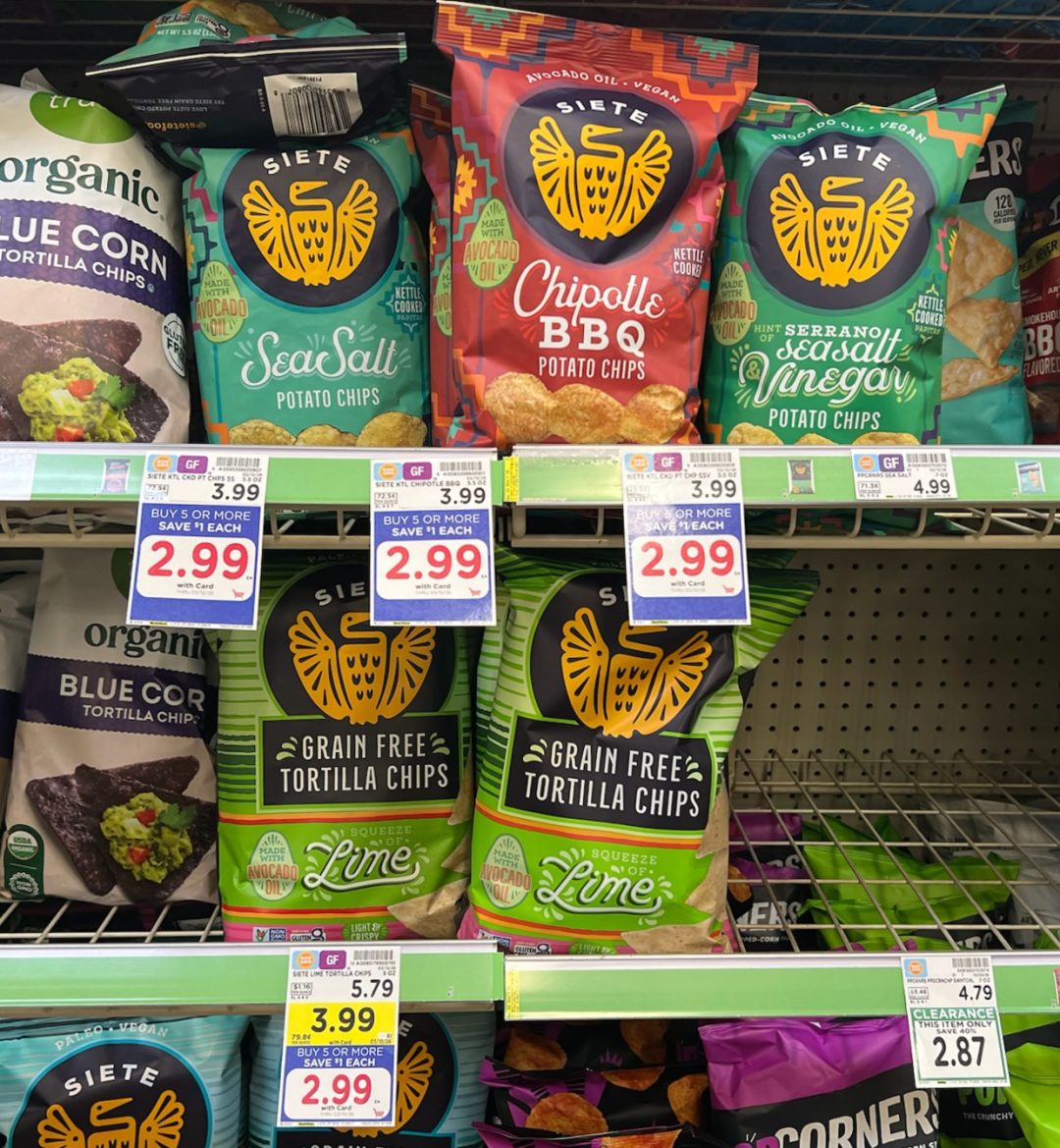 Siete Grain Free Chips Just $2.37 Per Bag At Kroger (Regular Price $5. ...