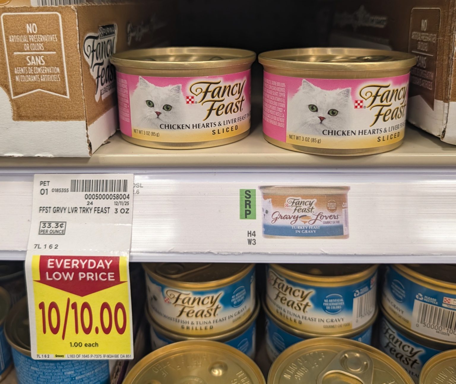 Fancy Feast Wet Cat Food Just 75¢ Per Can At Kroger - iHeartKroger