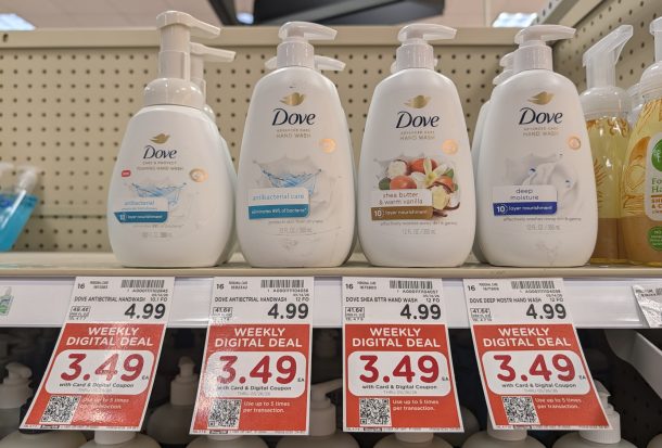 Get Dove Hand Wash For $3.49 At Kroger - iHeartKroger