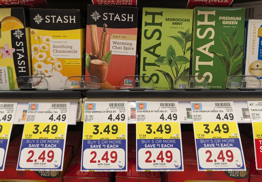 Stash Tea As Low As $2.24 Per Box At Kroger - iHeartKroger