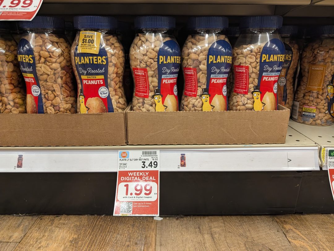 Get Planters Peanuts For Just $1.99 At Kroger - iHeartKroger