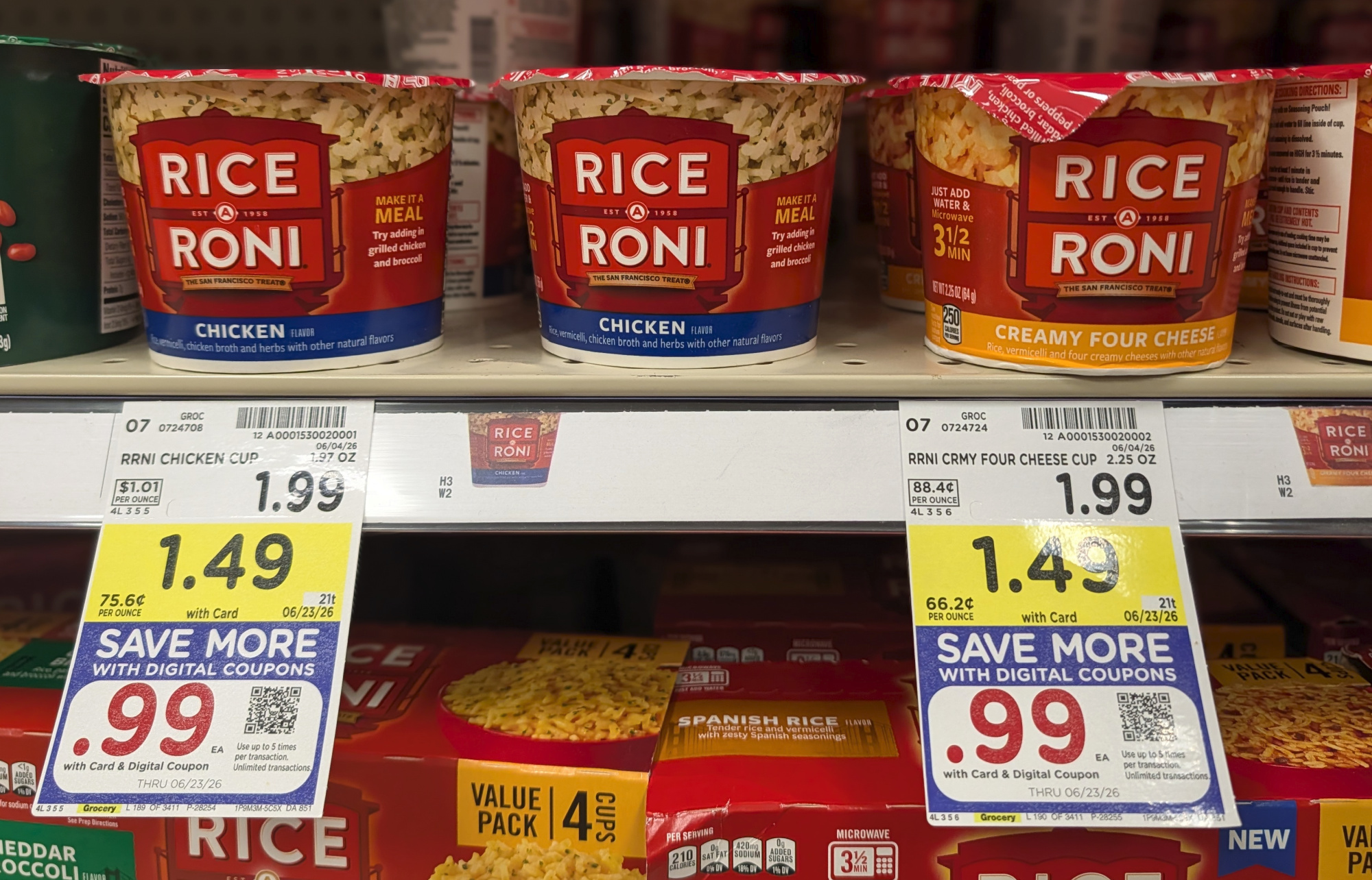 Grab The Cups Of Rice-A-Roni For Just 99¢ At Kroger - iHeartKroger